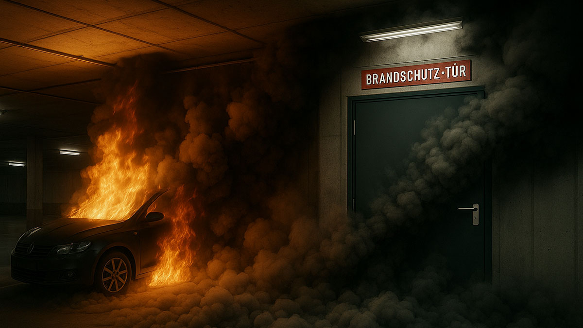 Mythos Brandschutztür – Warum feuerfeste Türen in Tiefgaragen keinen ...